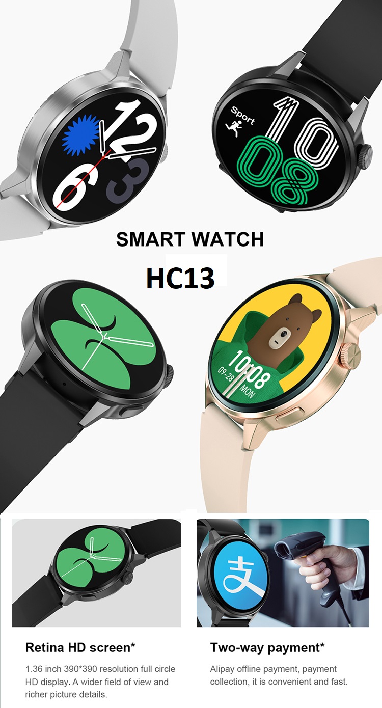 Bruno Calvani - producent zegarków: SMARTWATCH HC13