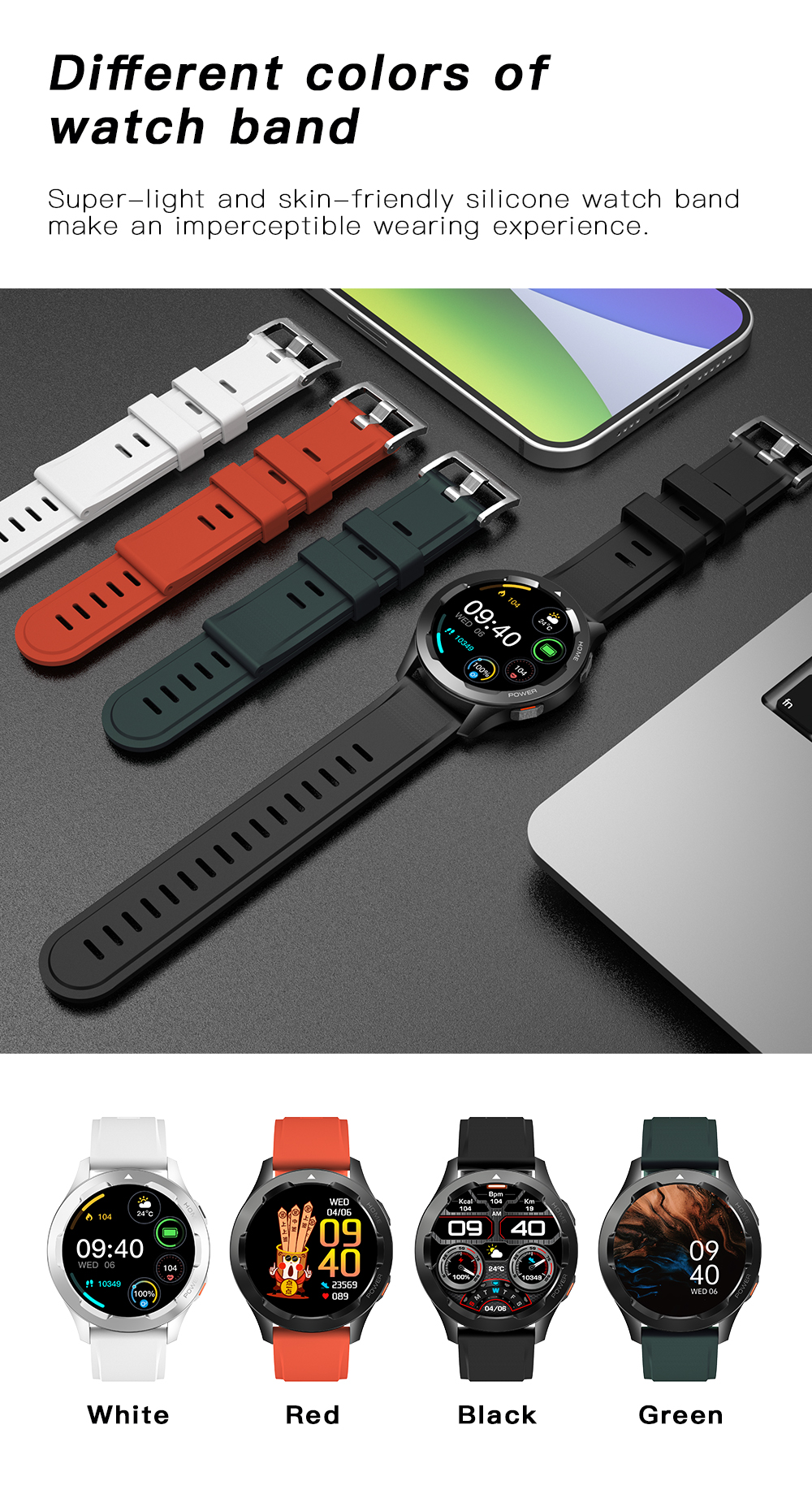 Bruno Calvani - producent zegarków: SMARTWATCH HC30