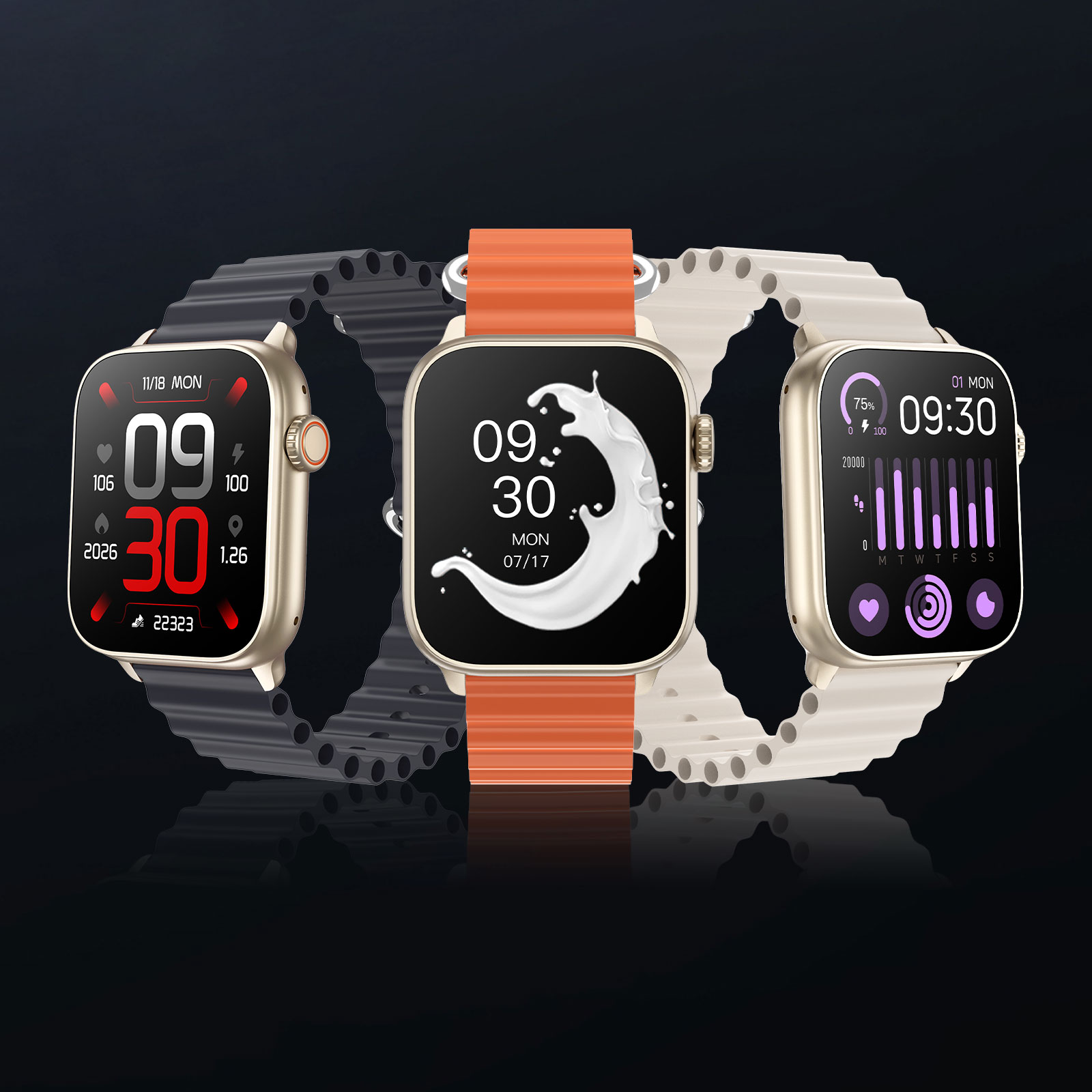 Bruno Calvani - producent zegarków: SMARTWATCH HC63