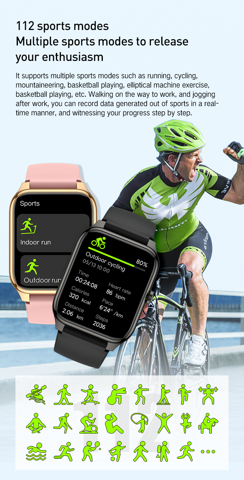 Bruno Calvani - producent zegarków: SMARTWATCH HC64